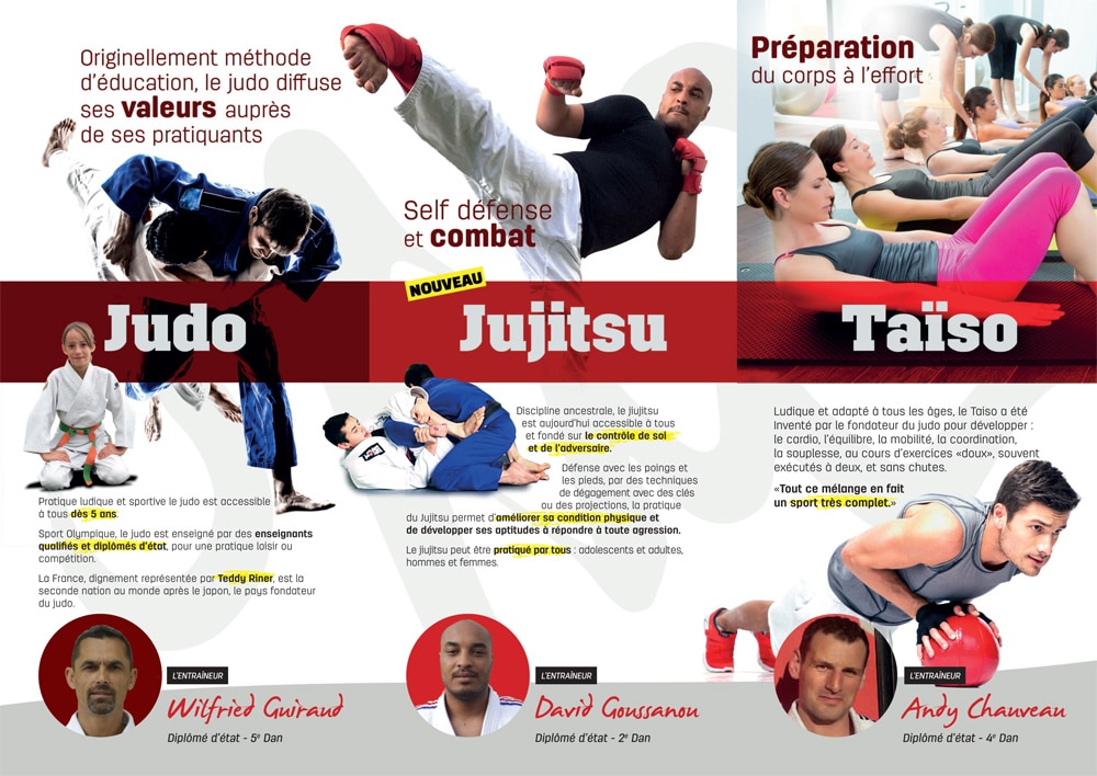 Flyer Judo Club Terres de Montaigu ! - Judo Club Montaigu